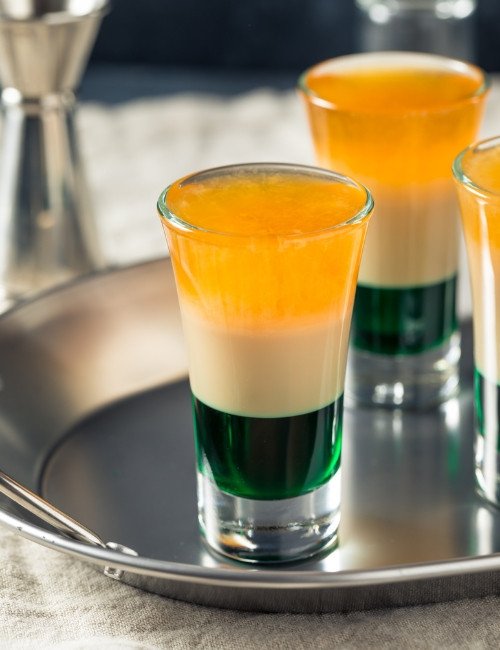 Irish Flag Shot drink | Cocktailguiden